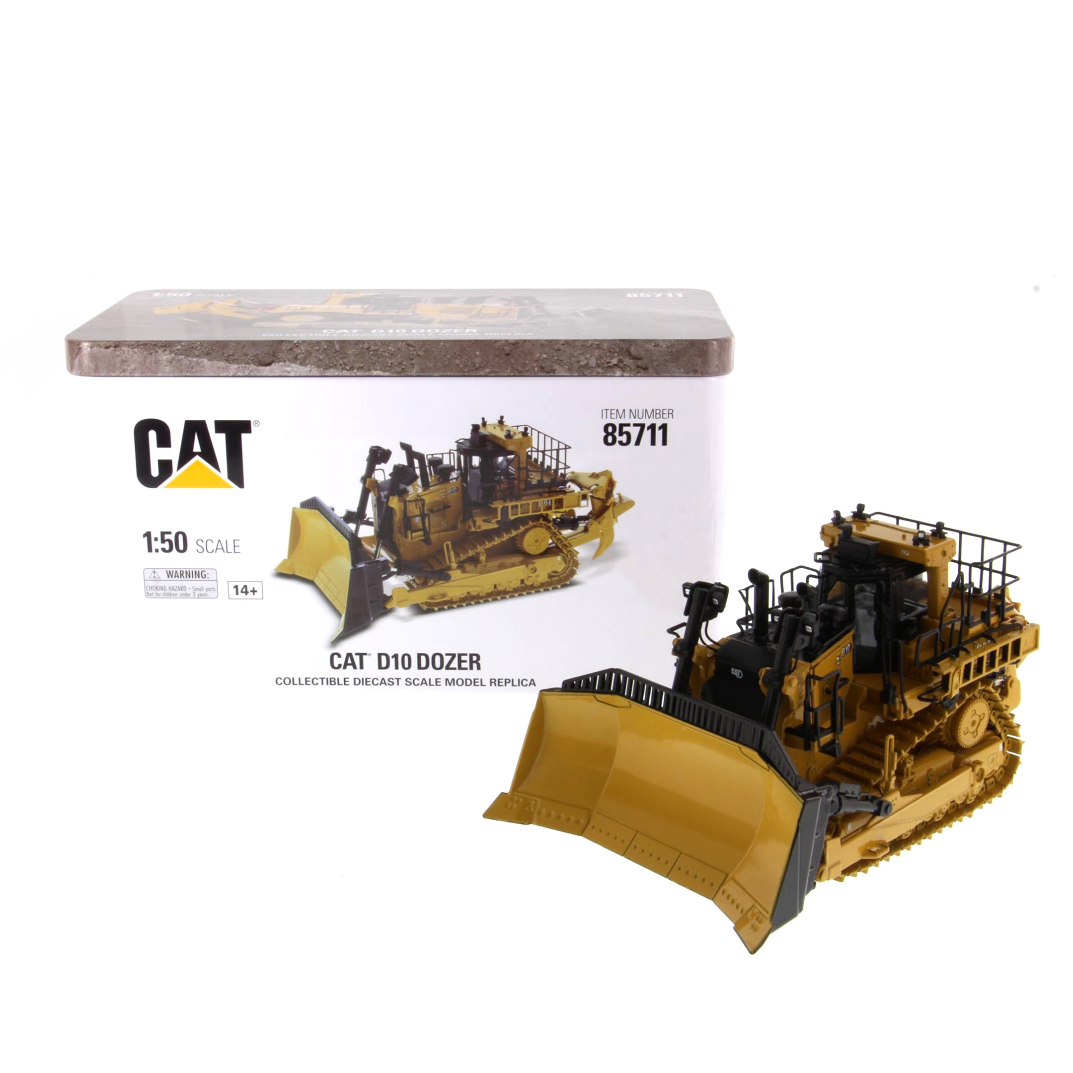 CAT Die Cast D10 Track-Type Tractor 1:50